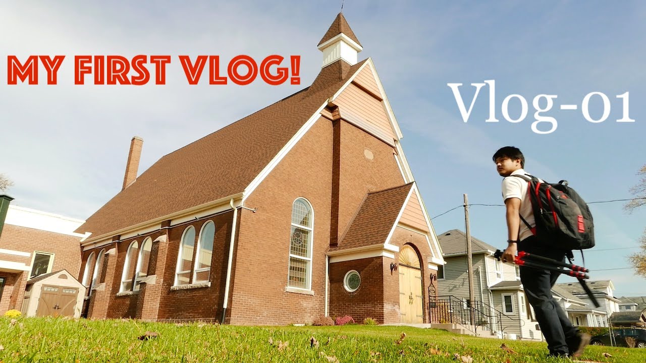 My First Vlog Vlog 01 Youtube