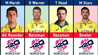 Icc T20 World Cup 2024 Australia Squad Aus Squad For T20 World Cup 2024 ...
