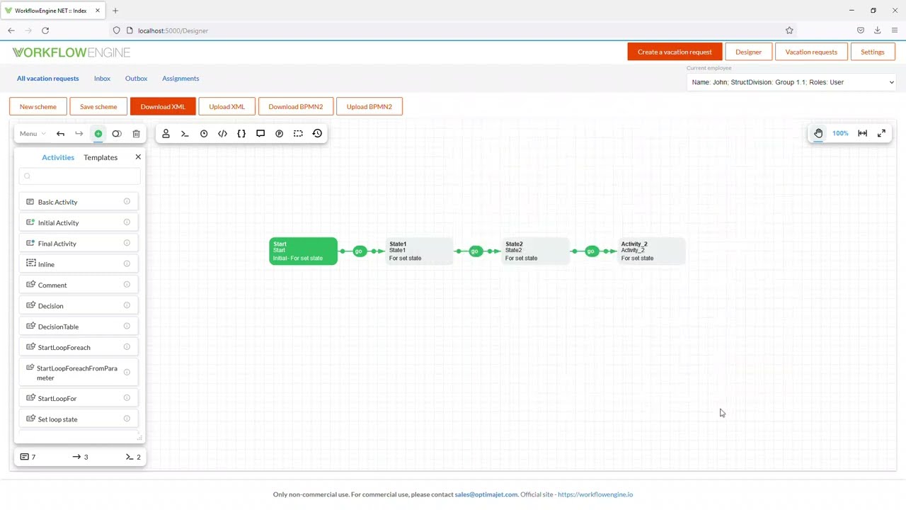Workflowengine Io How To Integrate Creating A Workflow Youtube