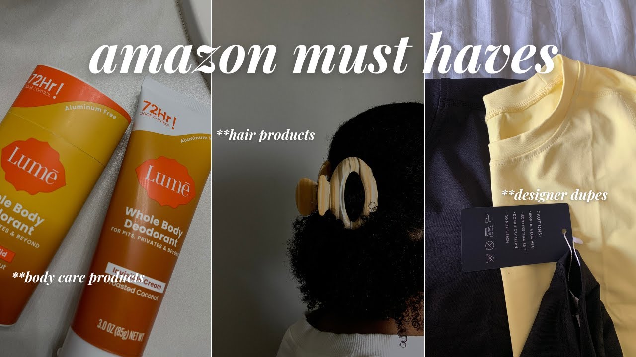Amazon Must Haves You Need In Your Self Care And Hygiene Routine