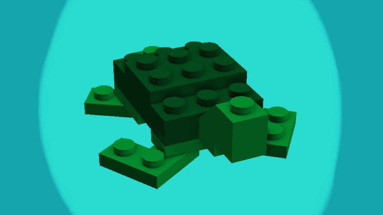 Teeny Tiny Lego Animals How To Build A Sea Turtle Youtube