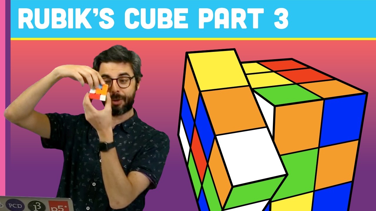 Coding Challenge 142 Rubik S Cube Part 3 Youtube