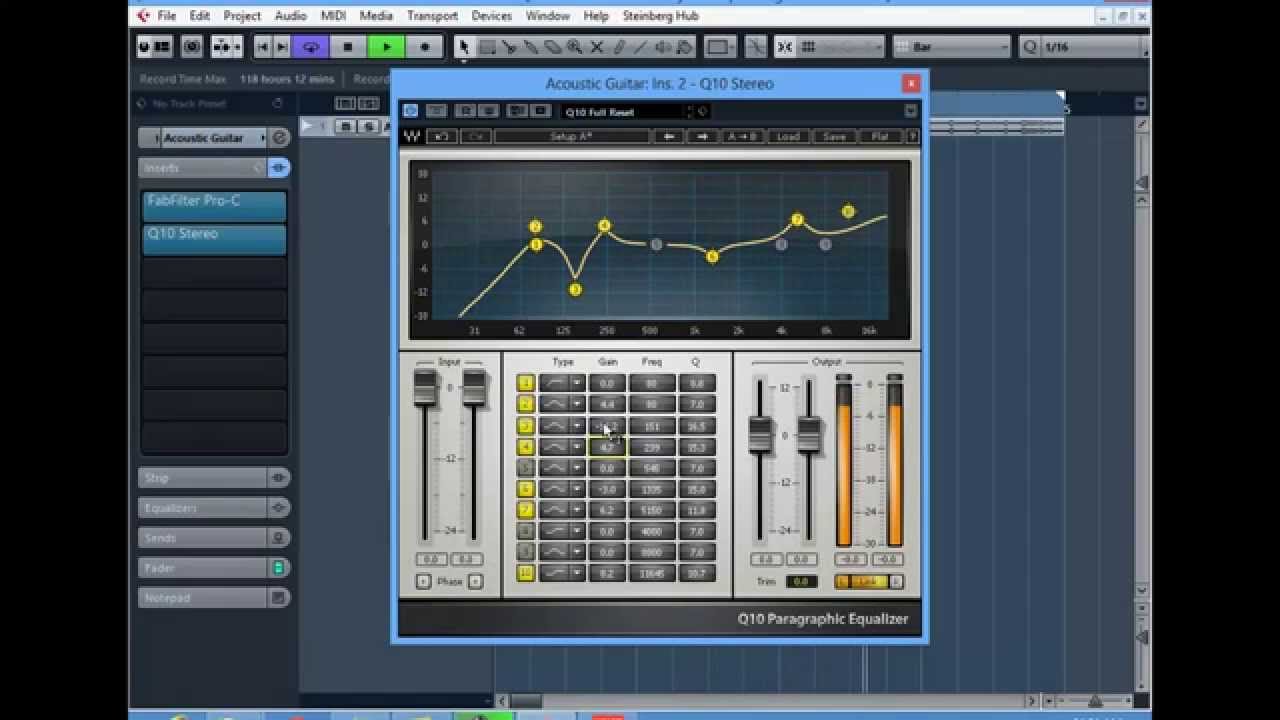 Eq Acoustic Guitar Tutorial Youtube