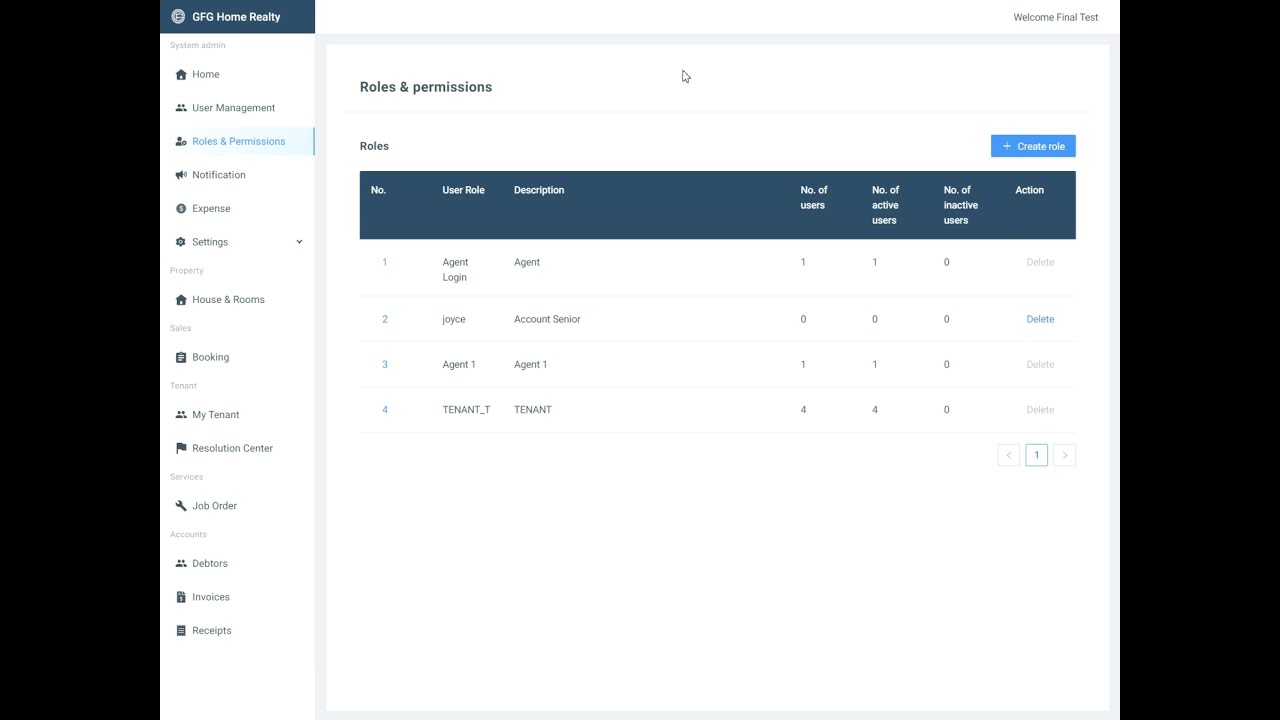 Ibilik For 1st Step Create Role Youtube