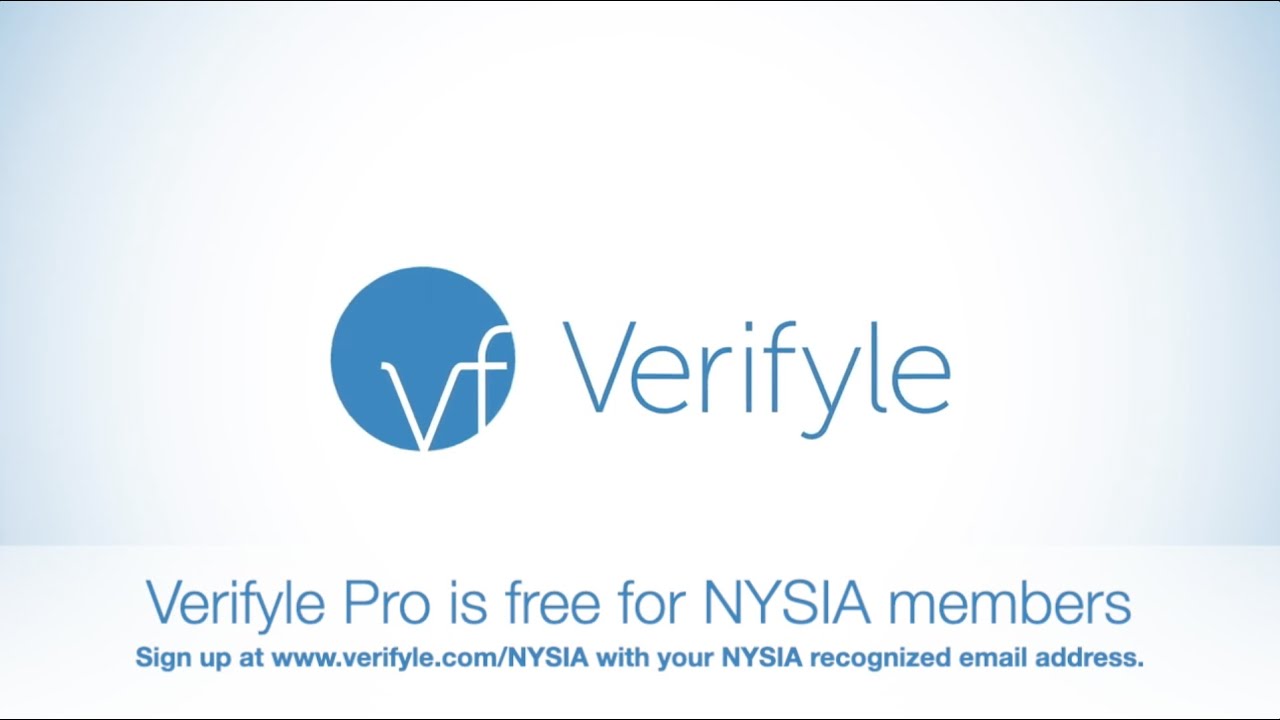 Verifyle For Nysia Members Youtube