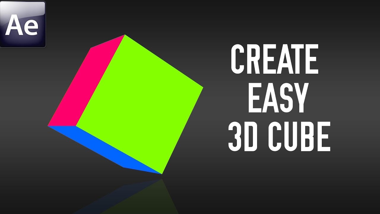 Quick Tips 08 Create Easy 3d Cube Youtube