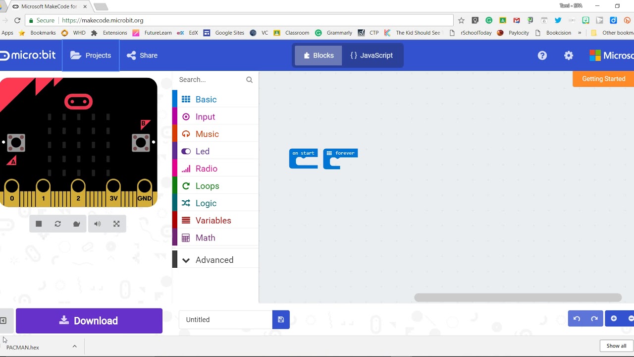 Exporting And Importing Makecode Files Youtube