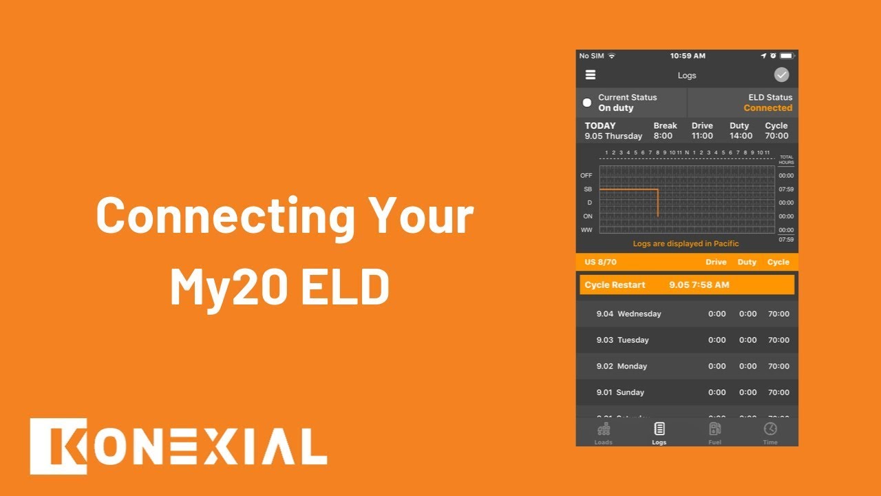 My20 Eld How To Connect To Your Eld Tutorial Youtube