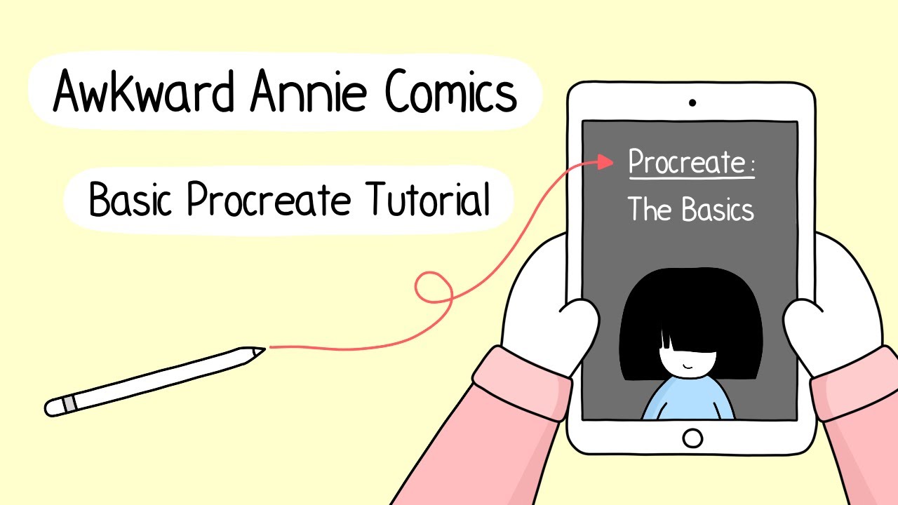 Basic Beginners Procreate Tutorial Youtube
