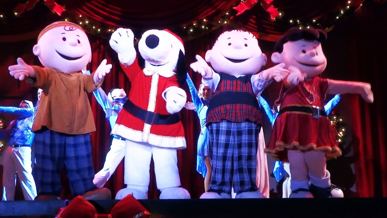 It S The Merriest Christmas Show Ever Charlie Brown At Knott S Merry
