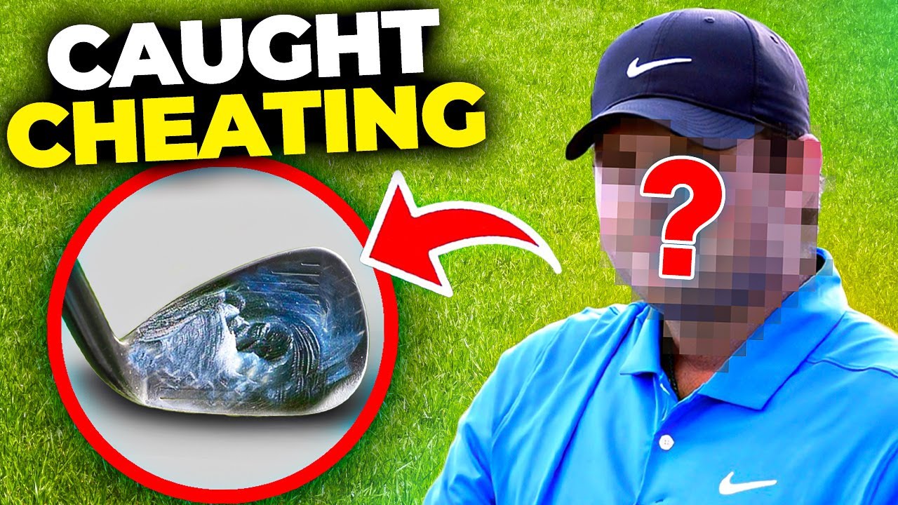 Pro Golfer Gets Caught Cheating Youtube