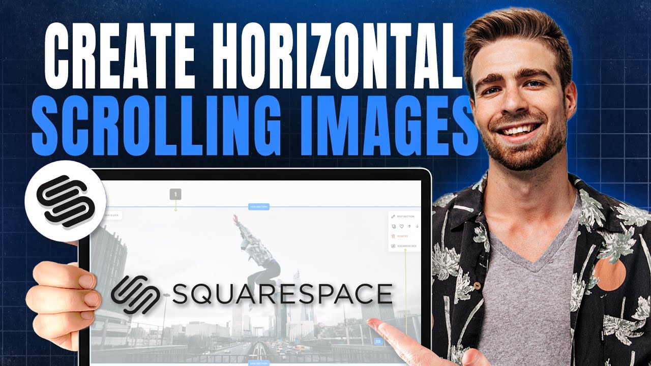 How To Create Horizontal Scrolling Images In Squarespace Step By Step