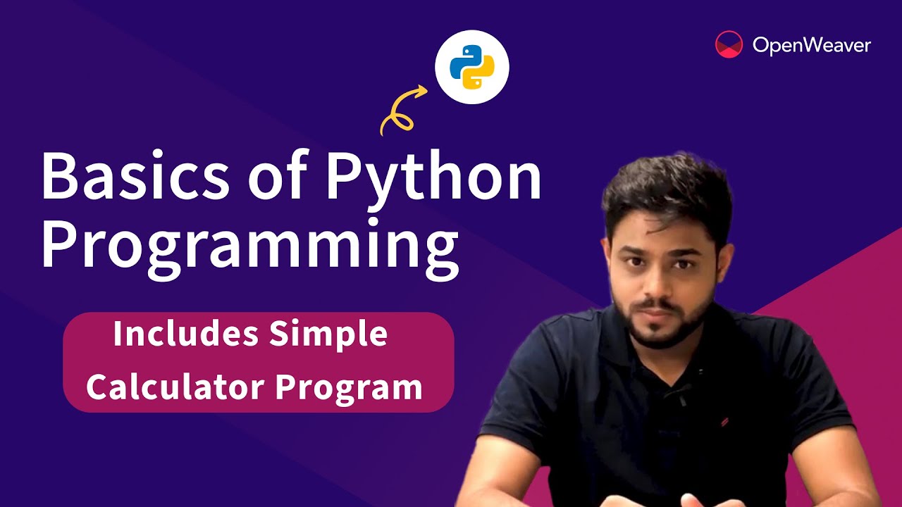 Basics Of Python Programming Learn With Simple Coding Exercises