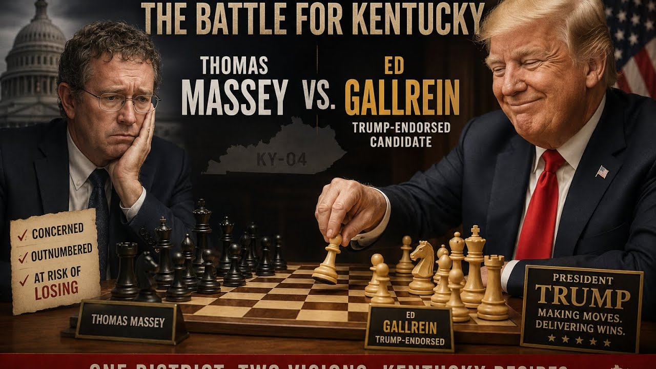 Ultramaga Strikes Back In The Primaries Thomas Massie Vs Ed Gallrein