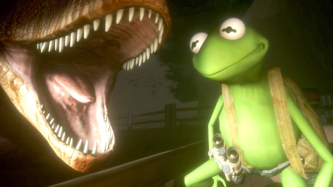 This Kermit The Frog Survival Horror Game Is Ridiculous Youtube