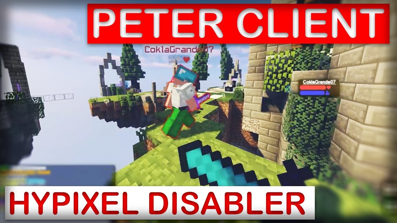 Der Schnellste Hypixel Speed тшж Peter Client Auf Hypixel Youtube