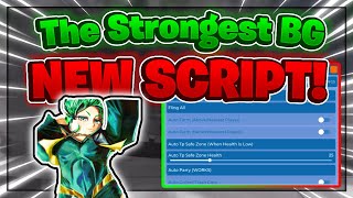Upd The Strongest Battlegrounds Script Gui Hack Kill All Auto Parry And ...