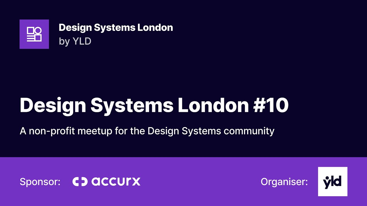 Design Systems London 10 Youtube