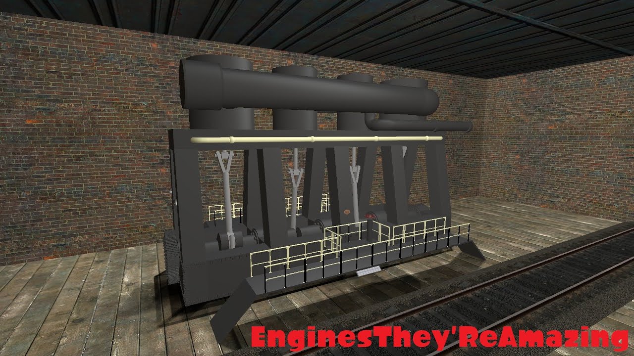 Gmod Reciprocating Steam Engine Youtube