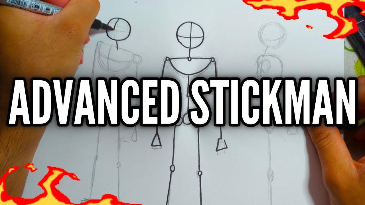 How To Draw Stickman Pt 2 Youtube