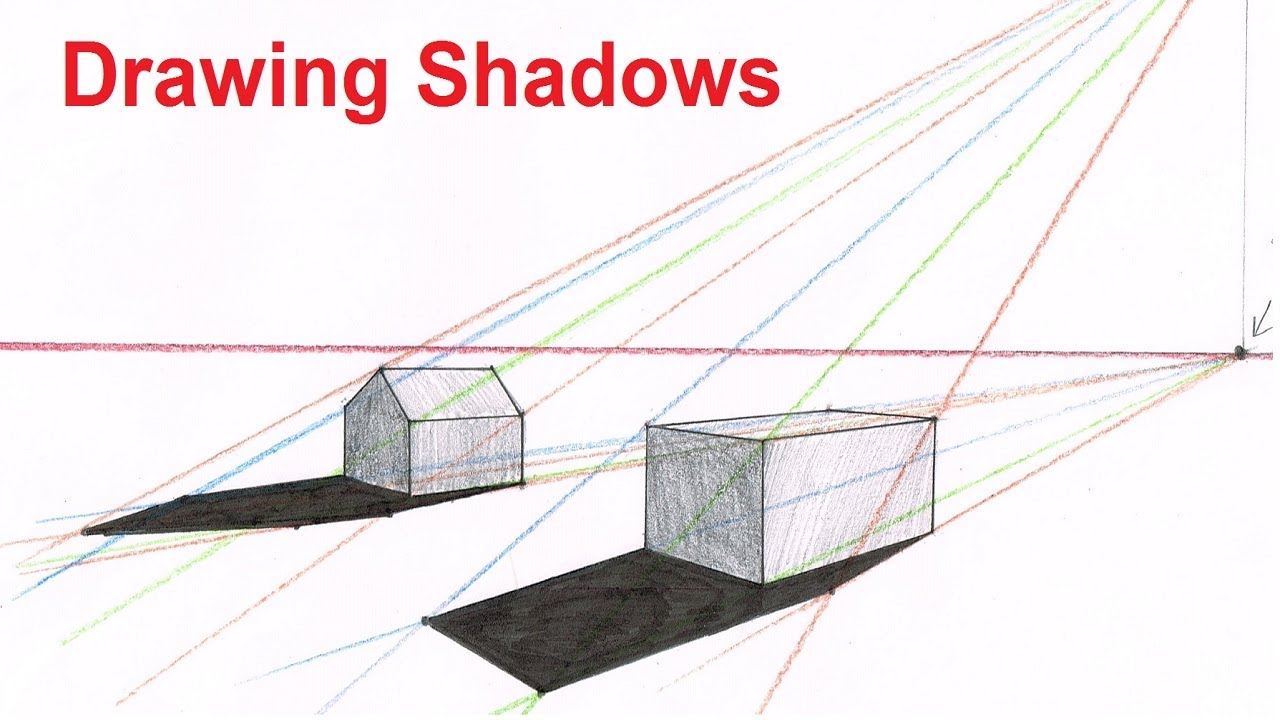 How To Draw Perspective Shadows