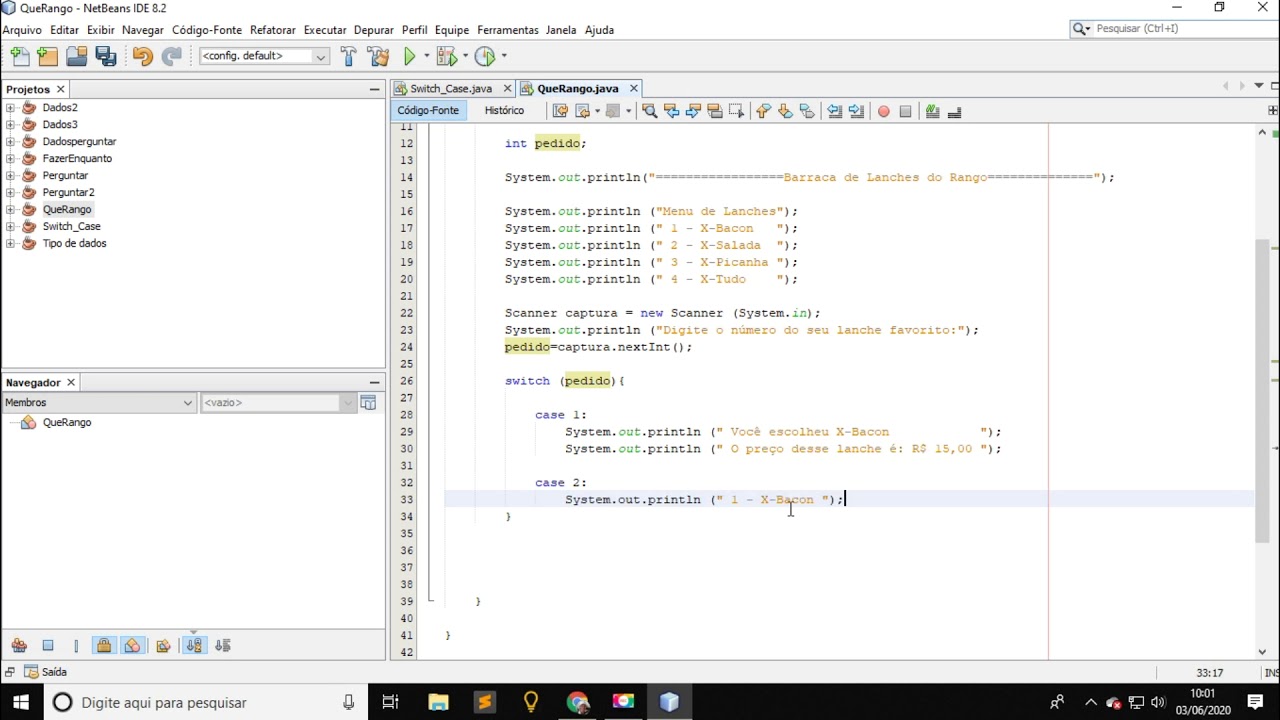 Java Netbeans Aula 12 Youtube