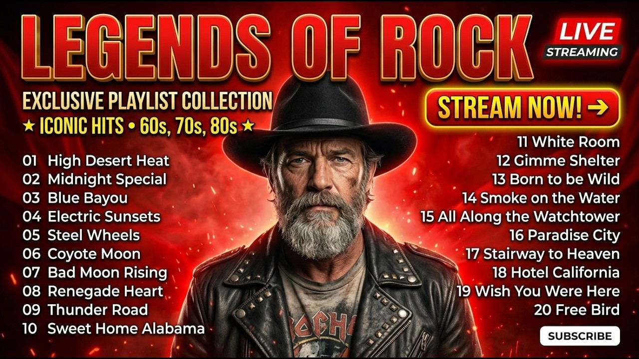 Classic Rock Songs 70s 80s 90s Full Album рџћ Epic Rock Ballads And