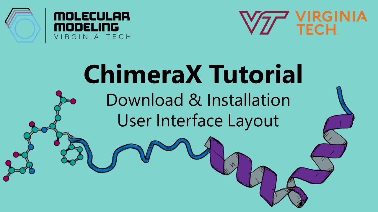 Chimerax Tutorial Download Installation User Interface Layout