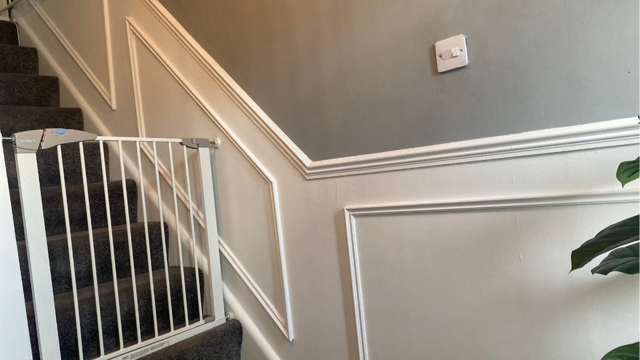 Wall Panelling Staircase Diy 43 Off Www Pinnaxis