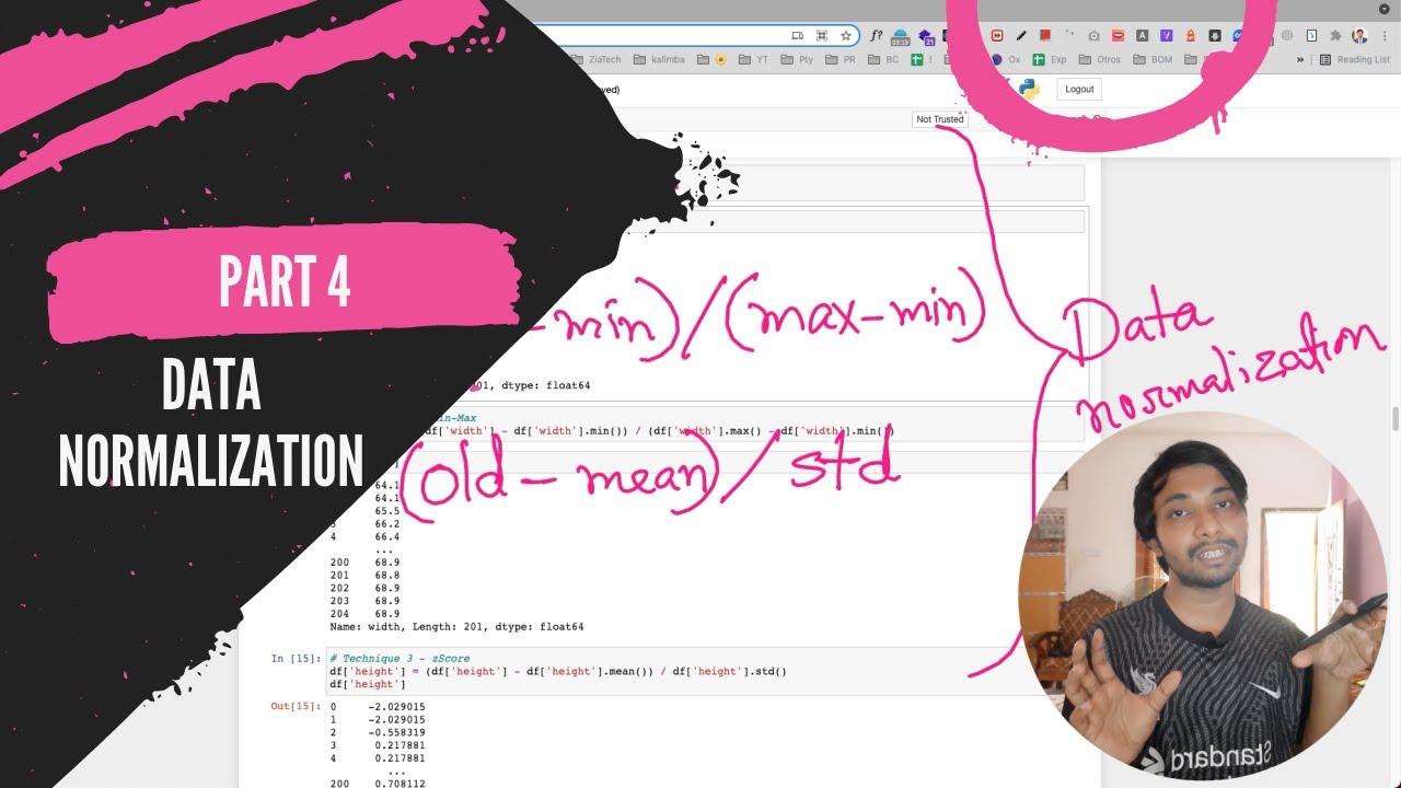 04 Data Normalization In Python Pandas Numpy Youtube