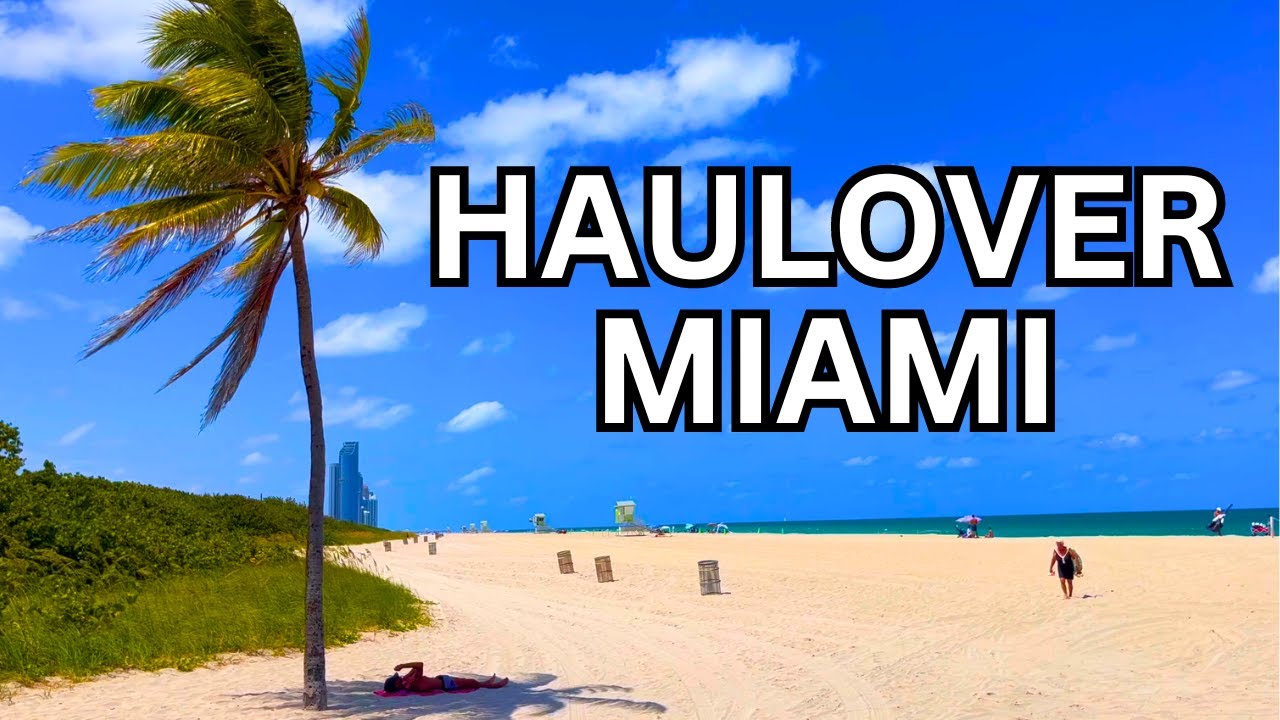 4k Miami Florida Haulover Inlet Haulover Beach Park Tour Usa