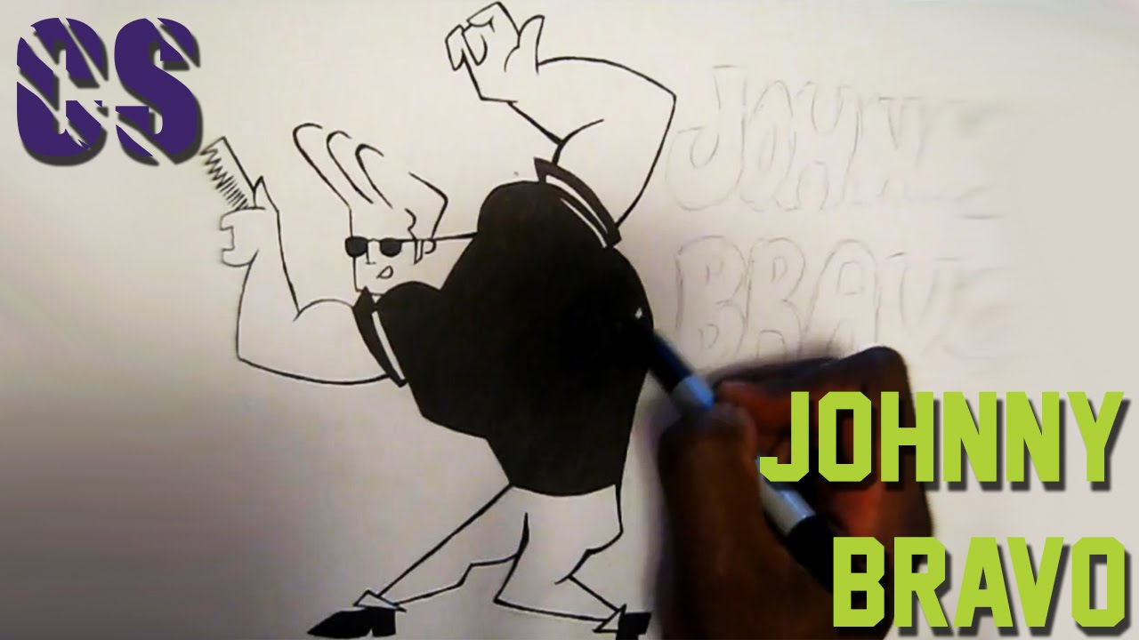 Drawing Johnny Bravo Youtube