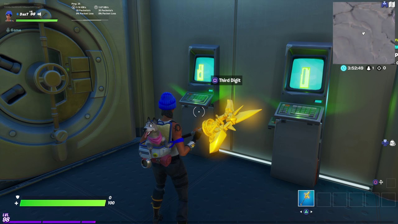 Fortnite Vault Code Youtube