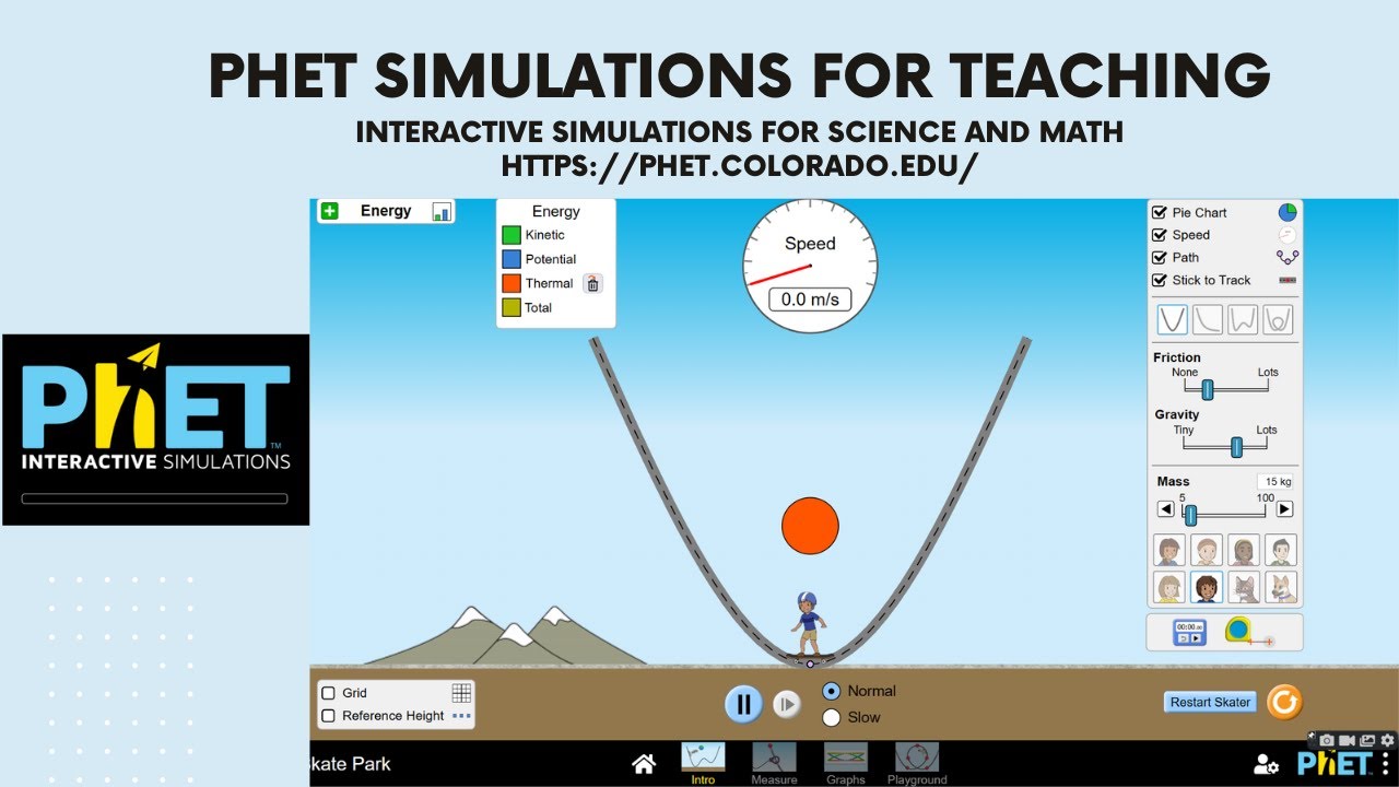 Live Teaching Phet Simulation For School Ict Tools Youtube