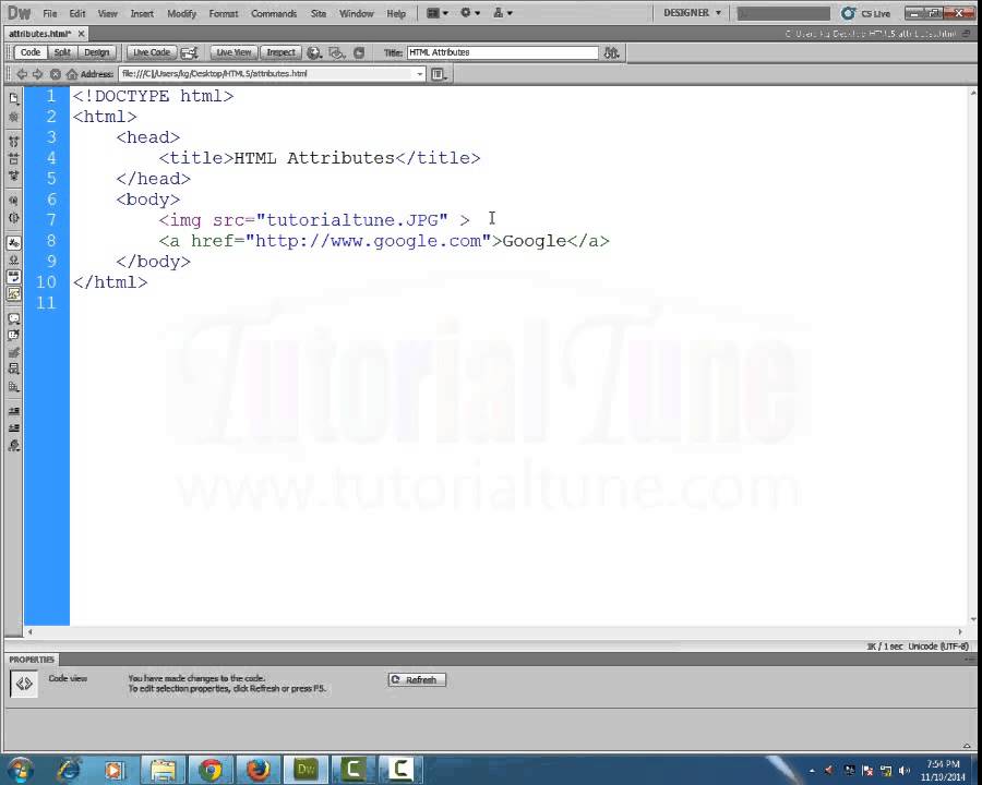 Html Attributes Bangla Tutorial Part 5 Youtube