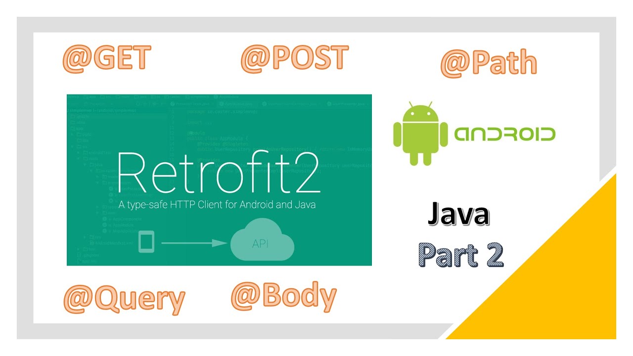 Retrofit 2 Android Tutorial Part 2 Path Annotation Is Used For Path