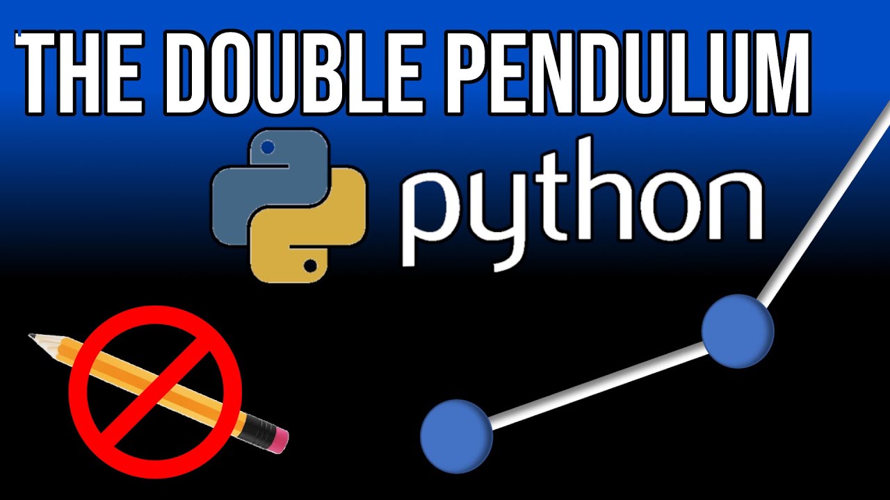 The Double Pendulum In Python Youtube