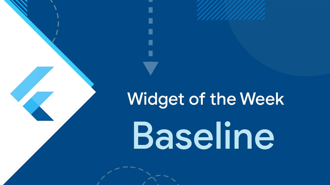 Baseline Widget Of The Week Youtube