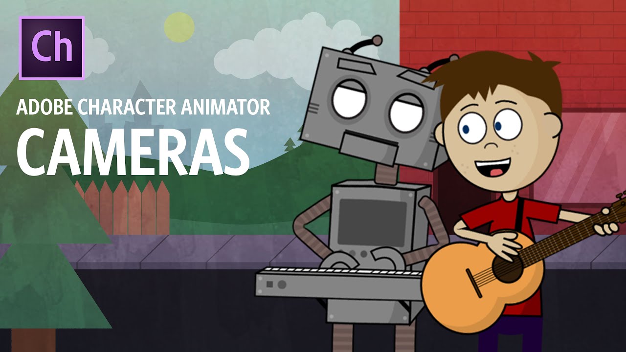 Cameras Adobe Character Animator Tutorial Youtube