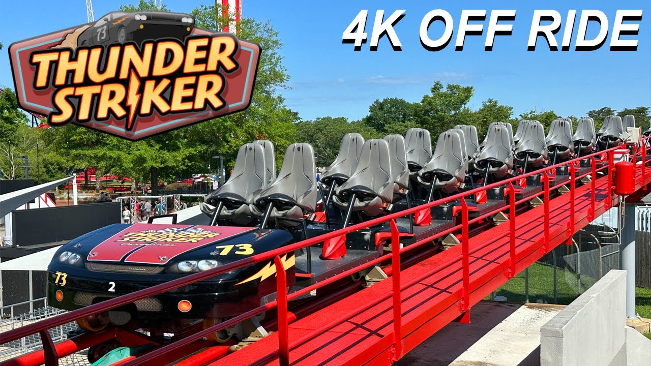 Thunder Striker 4k Off Ride Pov Carowinds Charlotte Nc Youtube