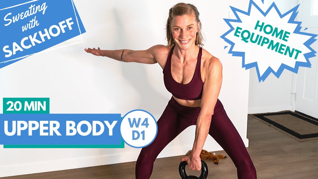 Upper Body Workout Week 4 Day 1 With Katee Sackhoff Youtube