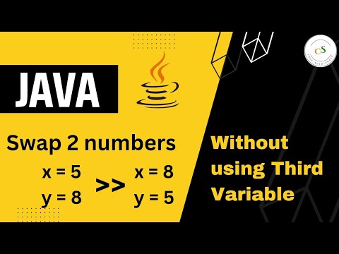 Swap Two Numbers Without Using Third Variable Youtube