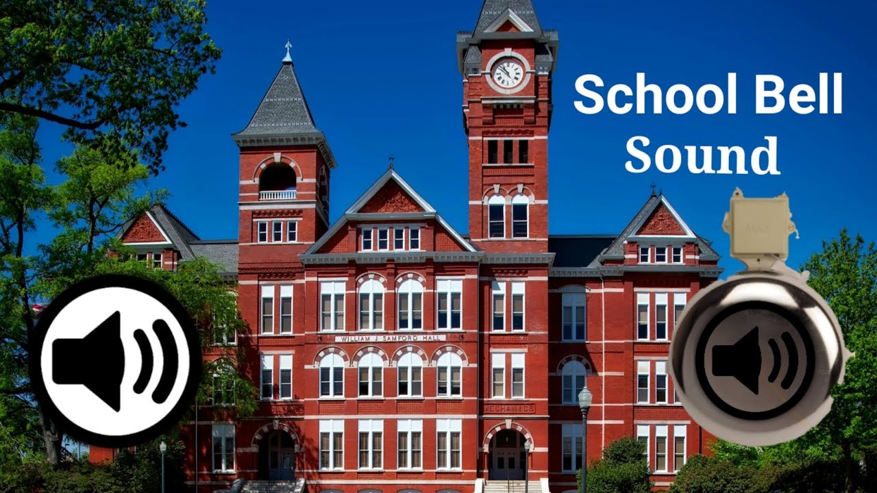 School Bell Sound School Bell Sound Effect Youtube