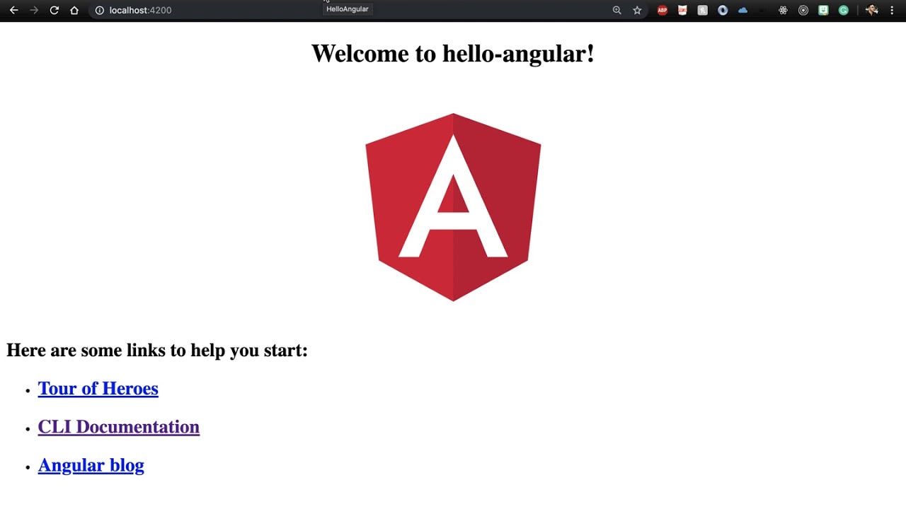 Angular Cli Basics Youtube