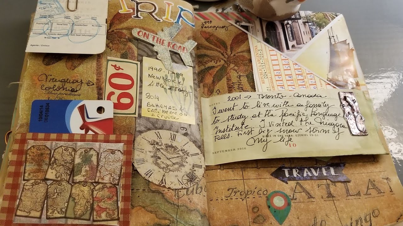 Tribute Journal Spread Trip Youtube