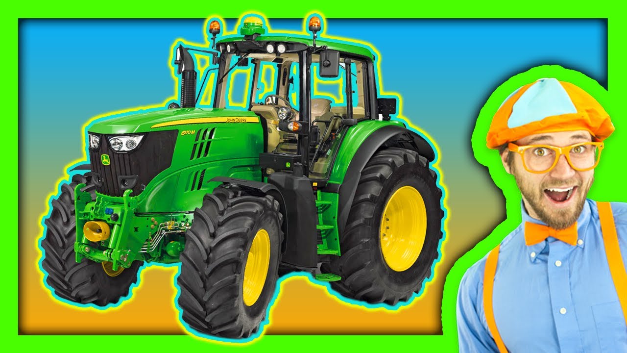 Farm Tractors Kids Show Youtube