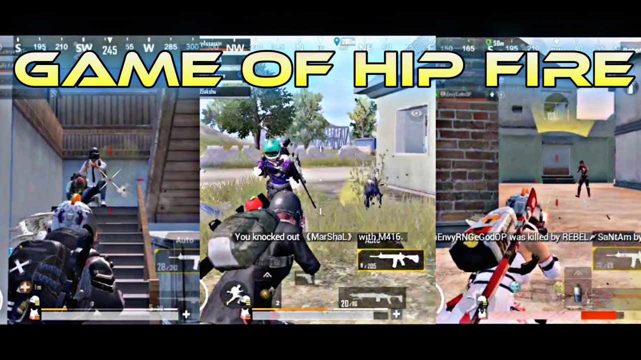 The Game Of Hip Fire Pubg Mobile Youtube