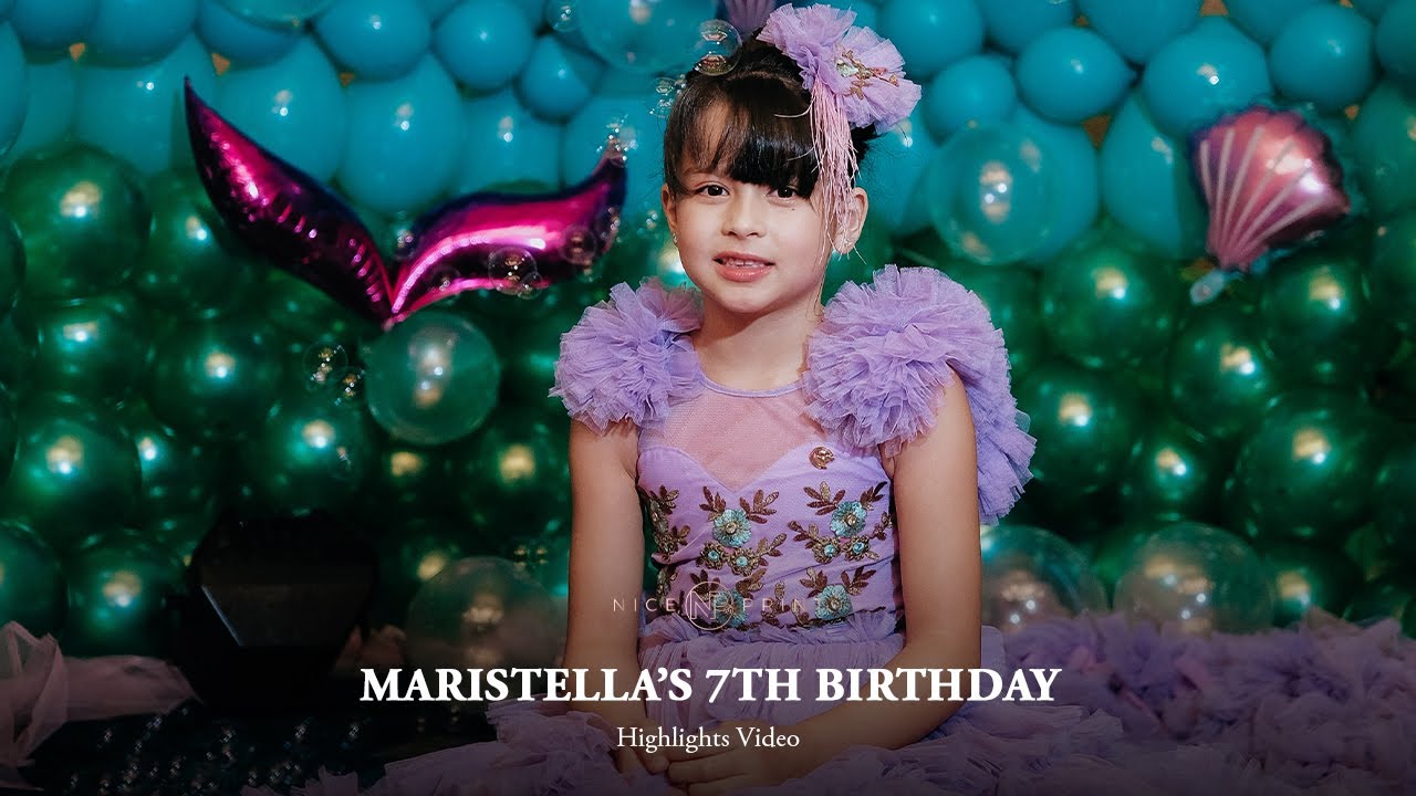 Maristella S 7th Birthday Highlights Video By Nice Print Photography
