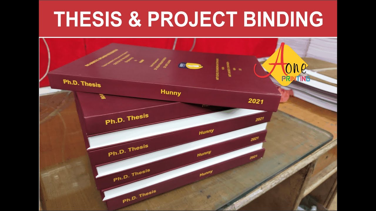 Thesis Binding And Project Binding In Gurgaon Youtube