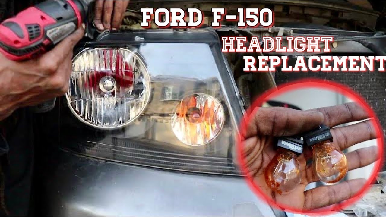 Replacing F150 Headlights Youtube